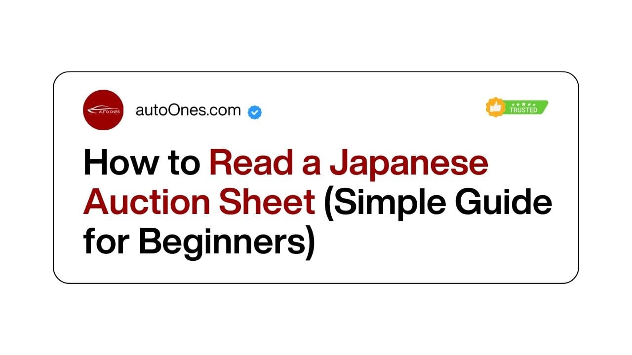 How To Read Japanese Auction Sheet (Guide For Beginners)